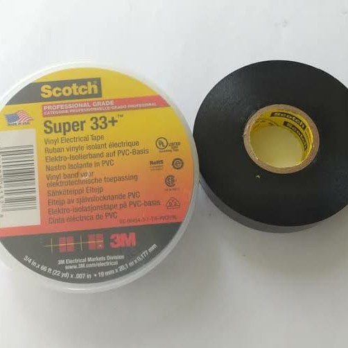 Jual Isolasi Listrik3M Isolasi Scotch Super 33+Vinyl Electrikal Tape ...