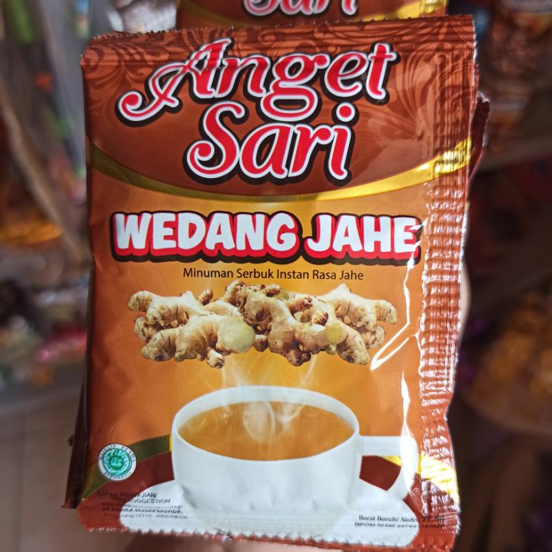 Jual Minuman Serbuk Instan Anget Sari Wedang Jahe Sachet | Shopee Indonesia