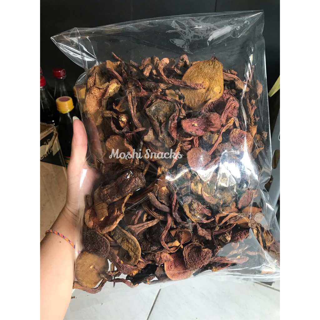 Jual Jamur Kulat Pelawan Kering 250gr Super Premium (Merah Kuning ...