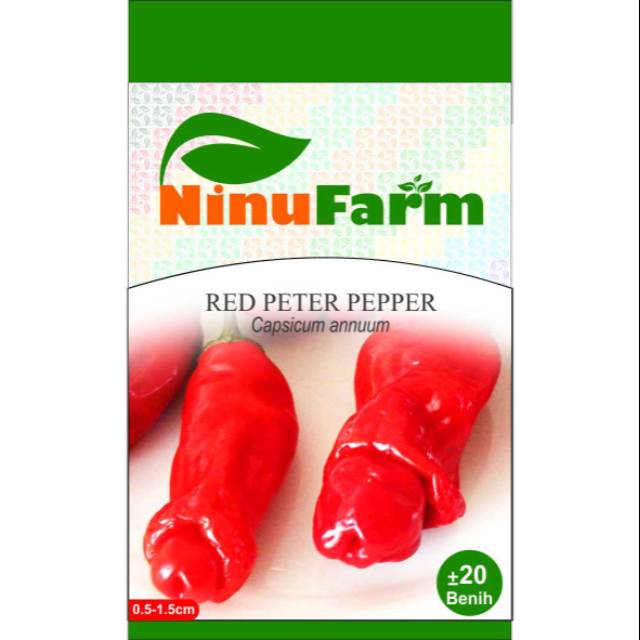 Jual Benih Cabai Red Peter 20Seeds | Shopee Indonesia