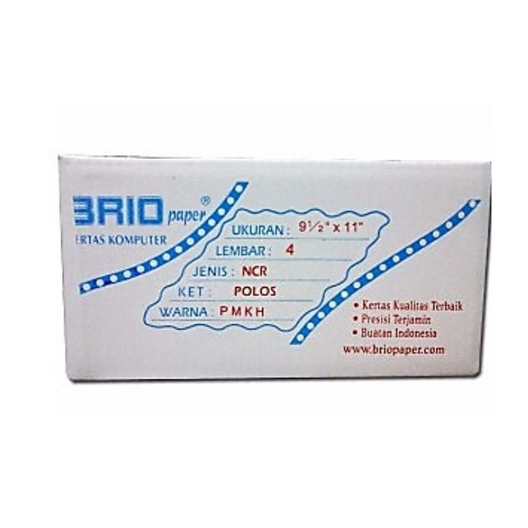 Jual Continuous Form BRIO 9.5X11 4PLY PMKH (Kertas Komputer) | Shopee ...