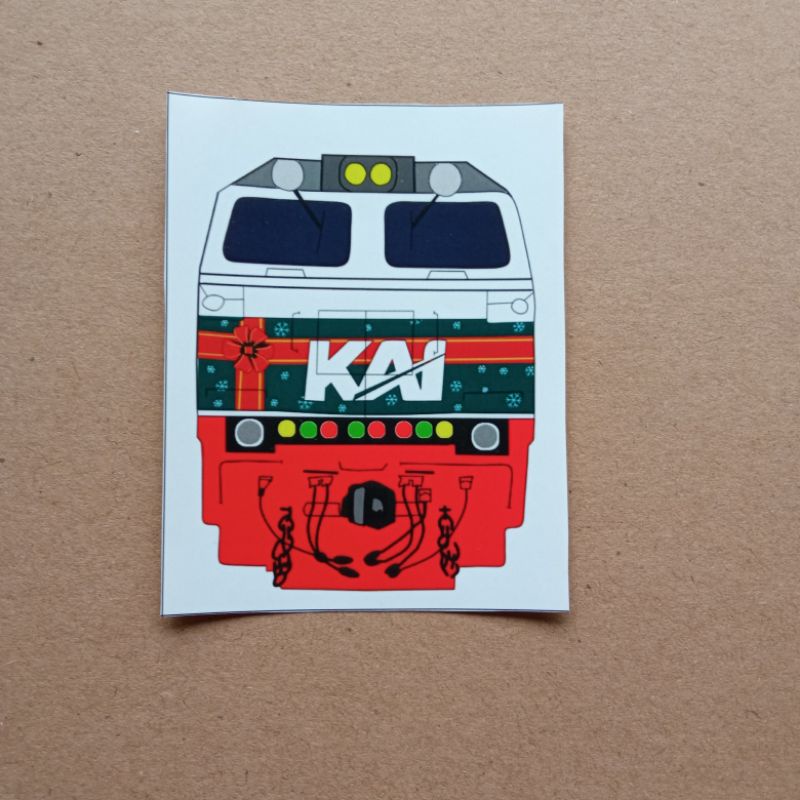 Jual Stiker Lokomotif Series CC206 | Bisa 1 an | Shopee Indonesia