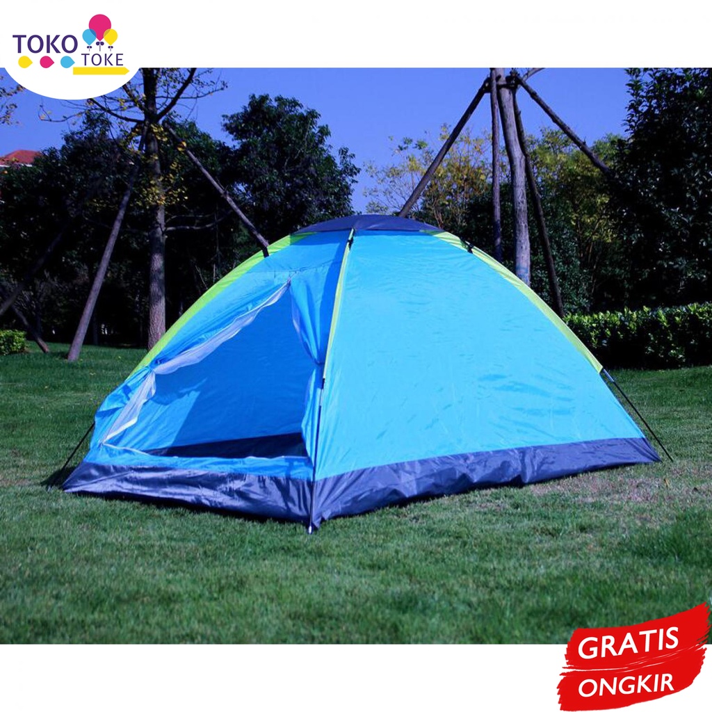 Jual Tenda Mobil Camping Portable Atap Double Layer Door Camping Tent ...