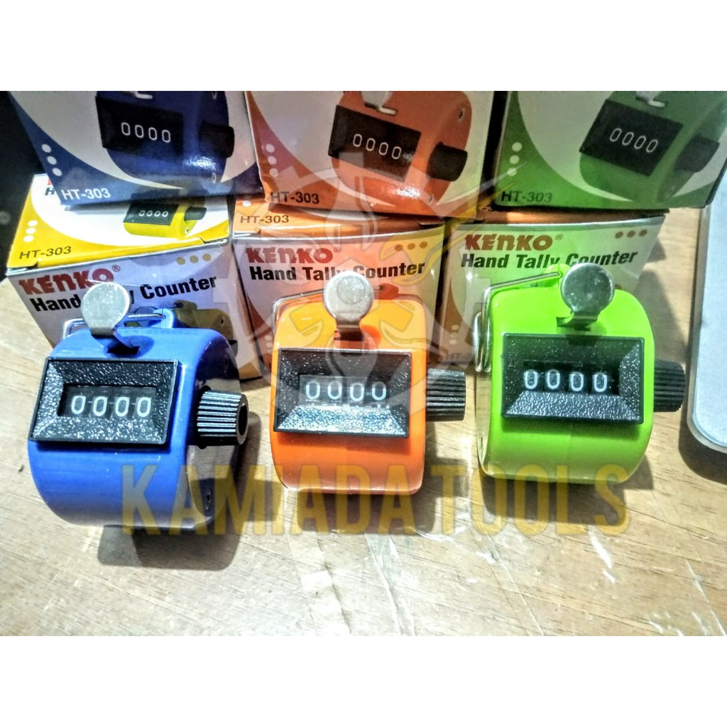 Jual Hand Counter KENKO/ Hand Tally Counter KENKO/ Alat Hitung Manual 4 ...
