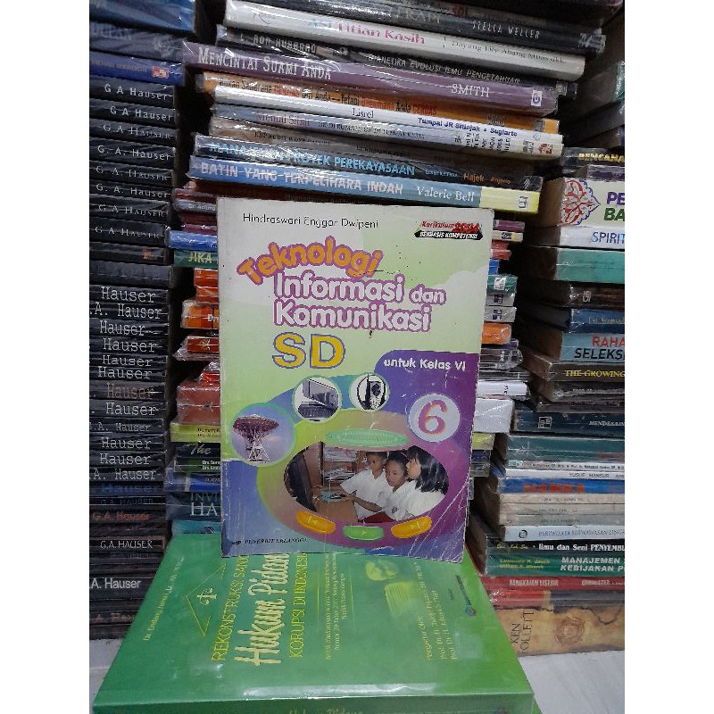 Jual Original Buku Teknologi Informasi Dan Komunikasi SD Kelas 6 By Hindraswari Enggar Dwipeni ...