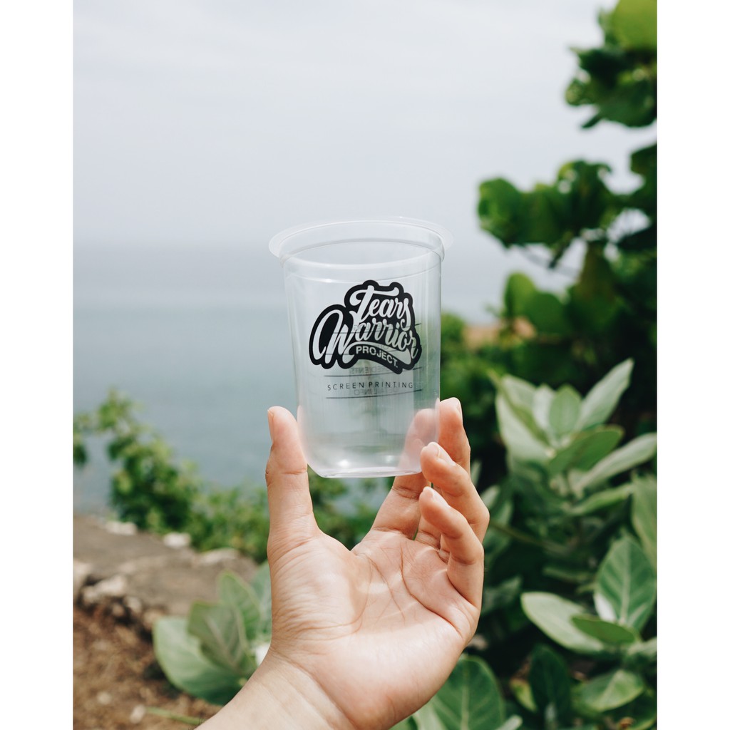 Jual PO Sablon Cup plastik / Gelas plastik / Gelas kopi / Gelas boba ...