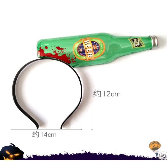 Jual [LOGU] Bando halloween, Bando prank lucu, Bando unik | Shopee ...