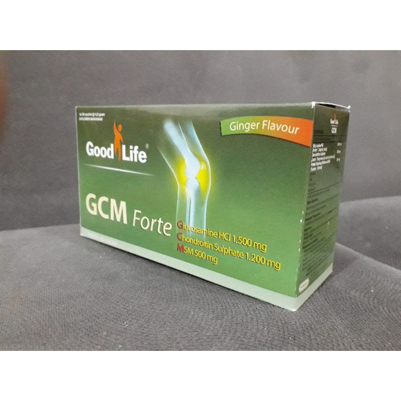 Jual GCM FORTE GINGER & PINEAPPLE FLAVOUR 30 SACHET UNTUK KESEHATAN ...