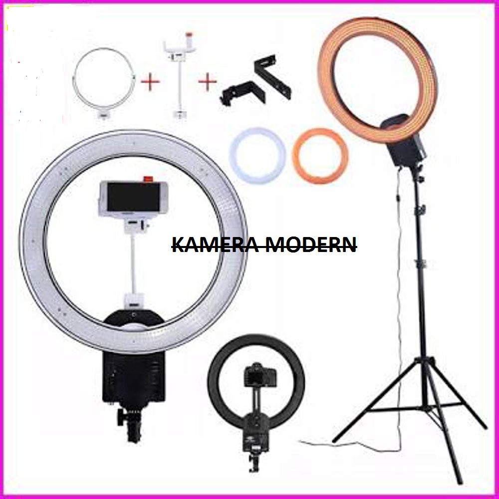 Jual Lampu LED Ring CN R640 Beauty make up artis | Shopee Indonesia