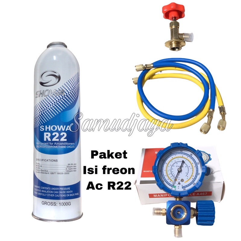 Jual paket isi freon R22 / paket isi freon rumahan praktis | Shopee Indonesia