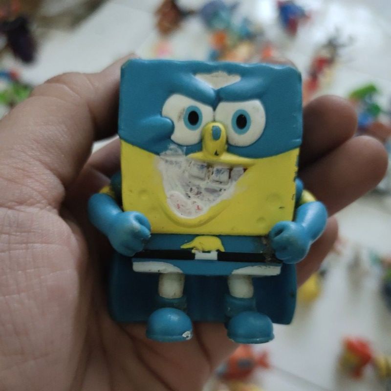 Jual FIGURE SPONGEBOB SQUAREPANTS MAINAN HAPPY MEAL MCD | Shopee Indonesia