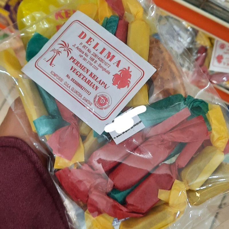 Jual PERMEN KELAPA JAJANAN OLEH OLEH JADUL BENGKALIS | Shopee Indonesia