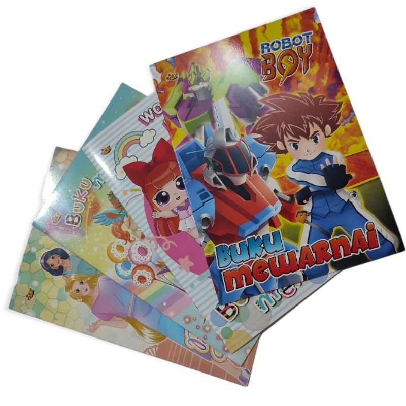 Jual XIUROOM - Buku coloring book Kiky 4D | Shopee Indonesia