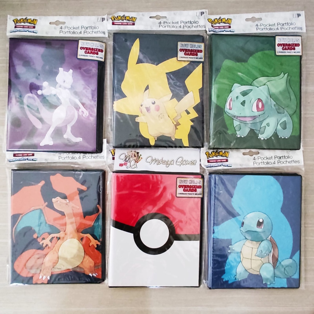 Jual Ultra Pro Pokemon 4-Pocket A5 Portfolio Binder Buku Album 80 Kartu ...