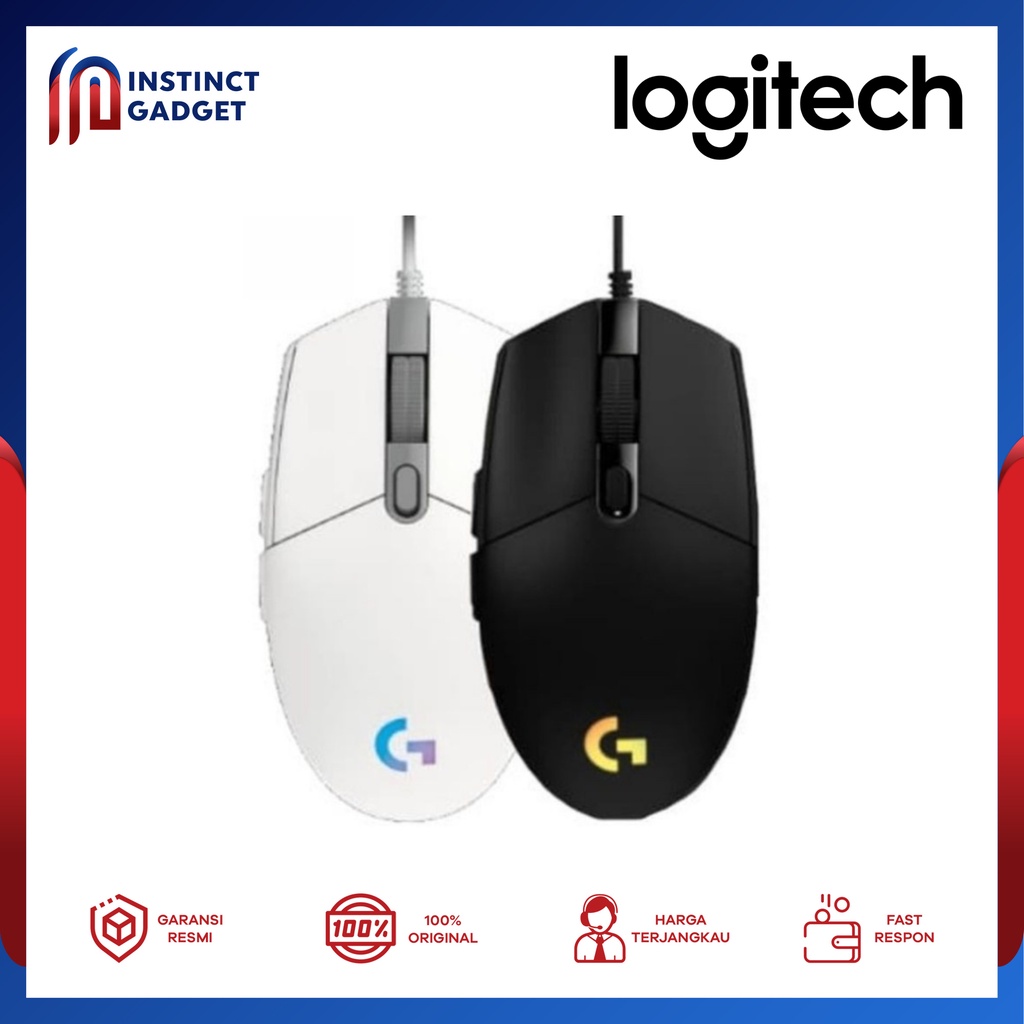 Jual Mouse Gaming Logitech G102 Lightsync RGB 6 Button Garansi 2 Tahun | Shopee Indonesia