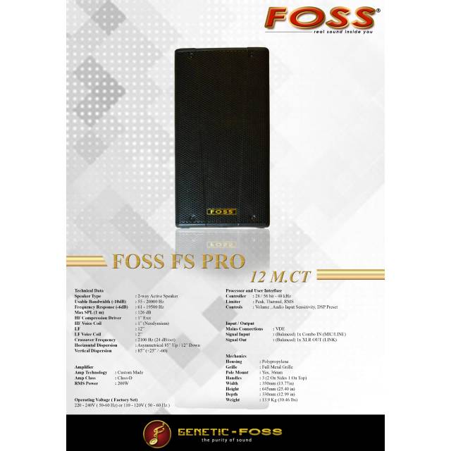 Jual Speaker FS Pro 12 Handmade Custom | Shopee Indonesia