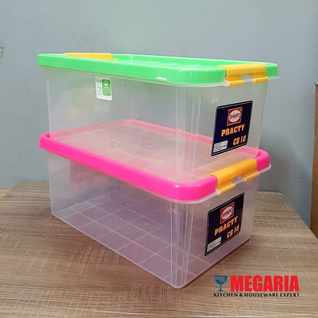 Jual Container Box Practy SHINPO CB 10 Sip 129 / Kotak Parcel | Shopee ...