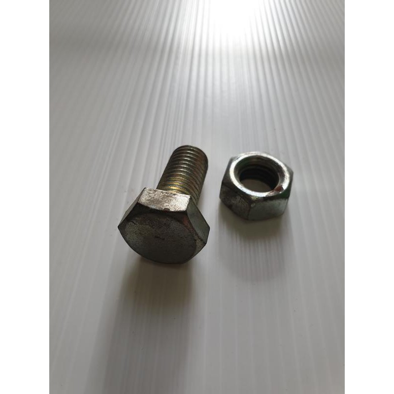 Jual Baut Mur Putih - BMP M14 x 30 mm | Shopee Indonesia