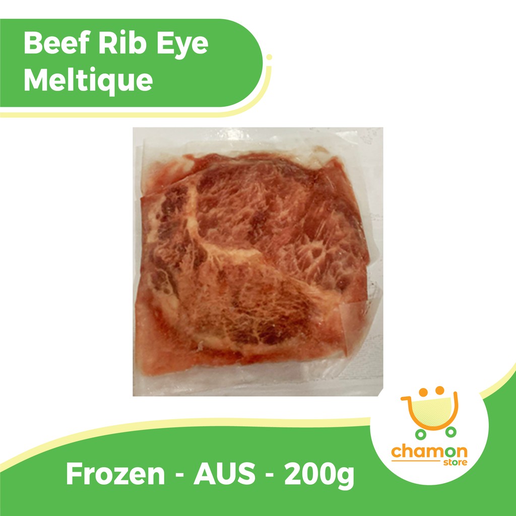 Jual Beef Rib Eye Meltique AUS Frozen / Beku per 200g | Shopee Indonesia