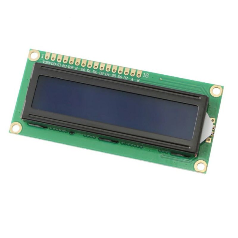 Jual LCD CHARACTER 16X2 1602 5V BLUE/GREEN BACKLIGHT LAYAR COCOK UNTUK ...