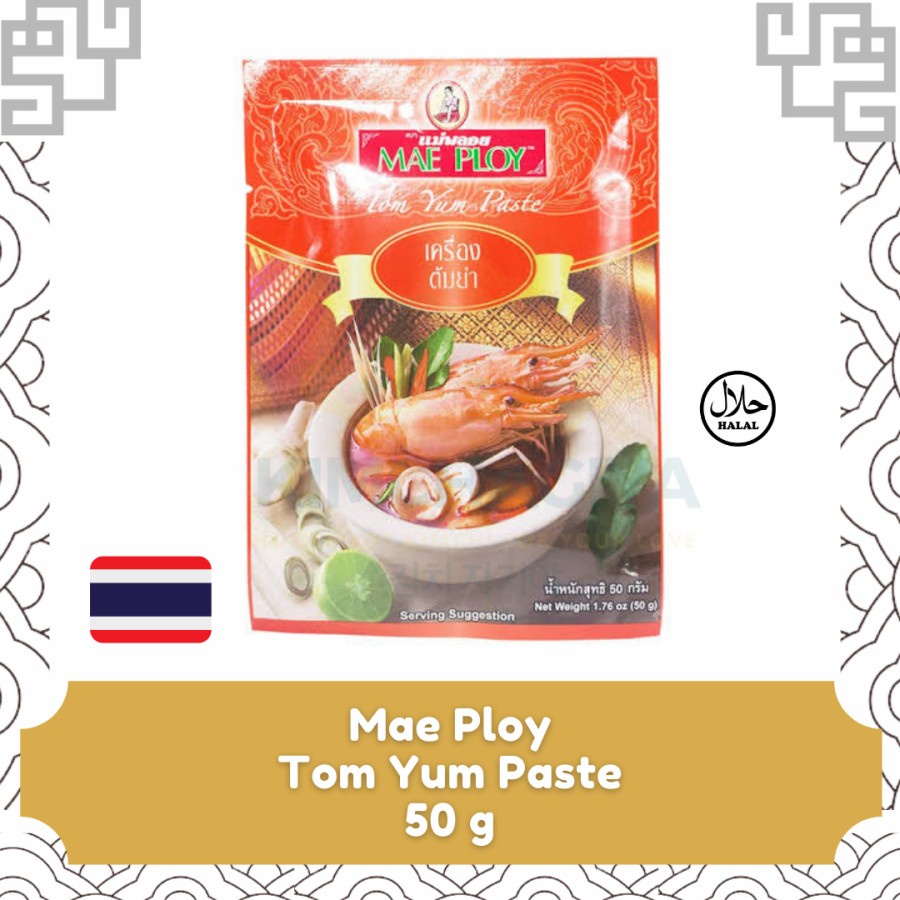Jual Mae Ploy Tom Yum Paste - Pasta / Bumbu Tom Yum Thailand 50 gr (Halal) | Shopee Indonesia