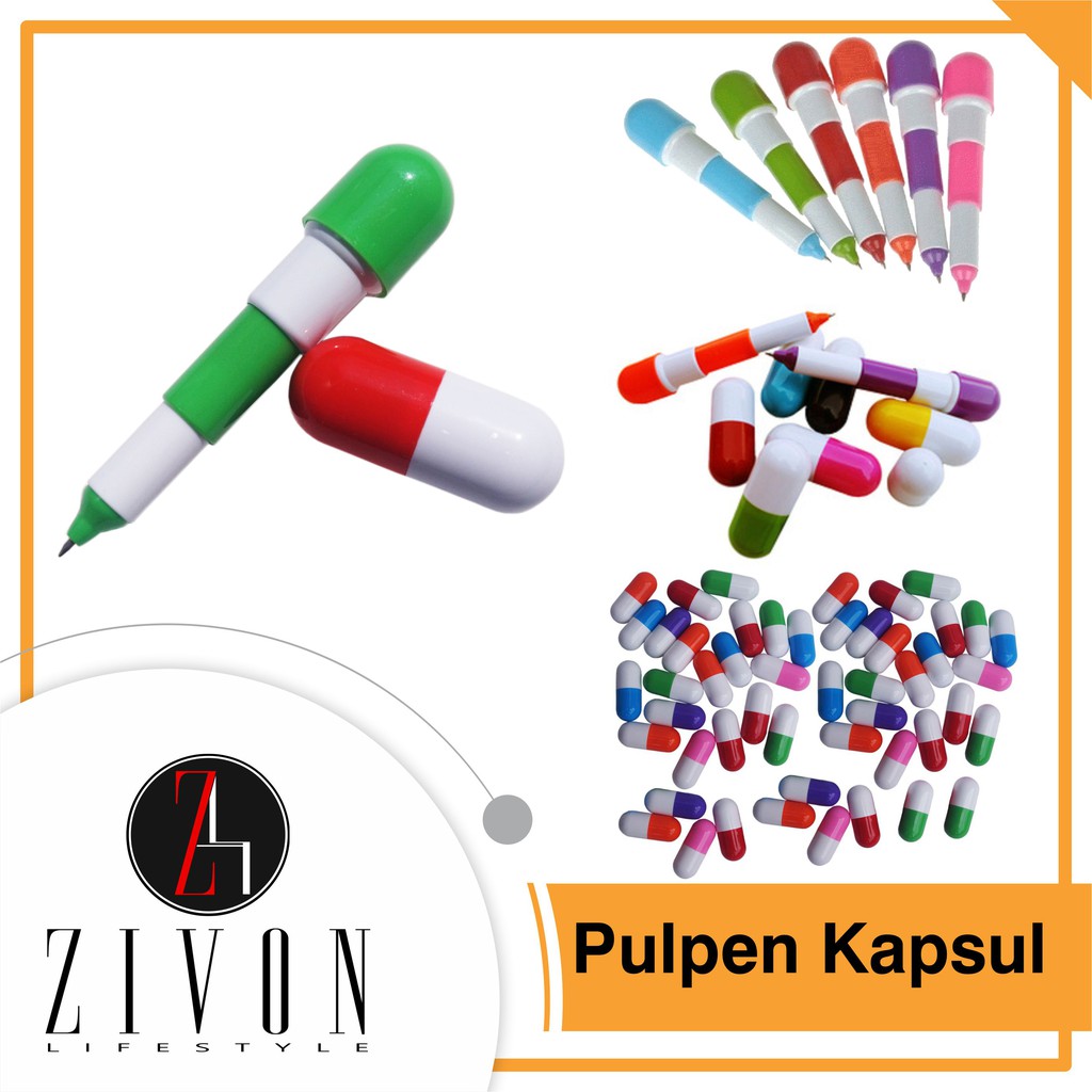 Jual Pulpen Kapsul Pen ballpoint pena bolpen bolpoin lucu unik grosir ...