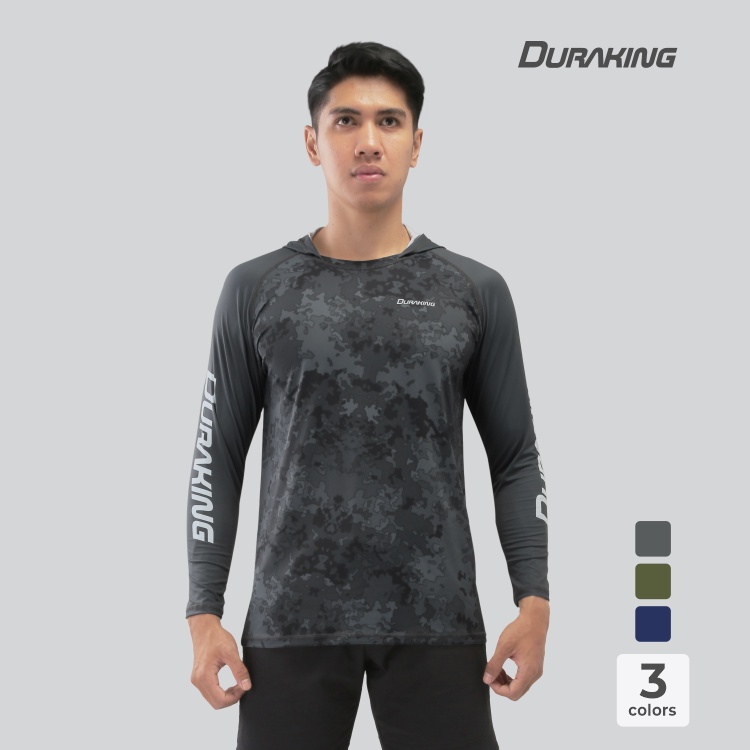 Jual Duraking Jersey Outdoor Alcazas Series - Grey | Shopee Indonesia