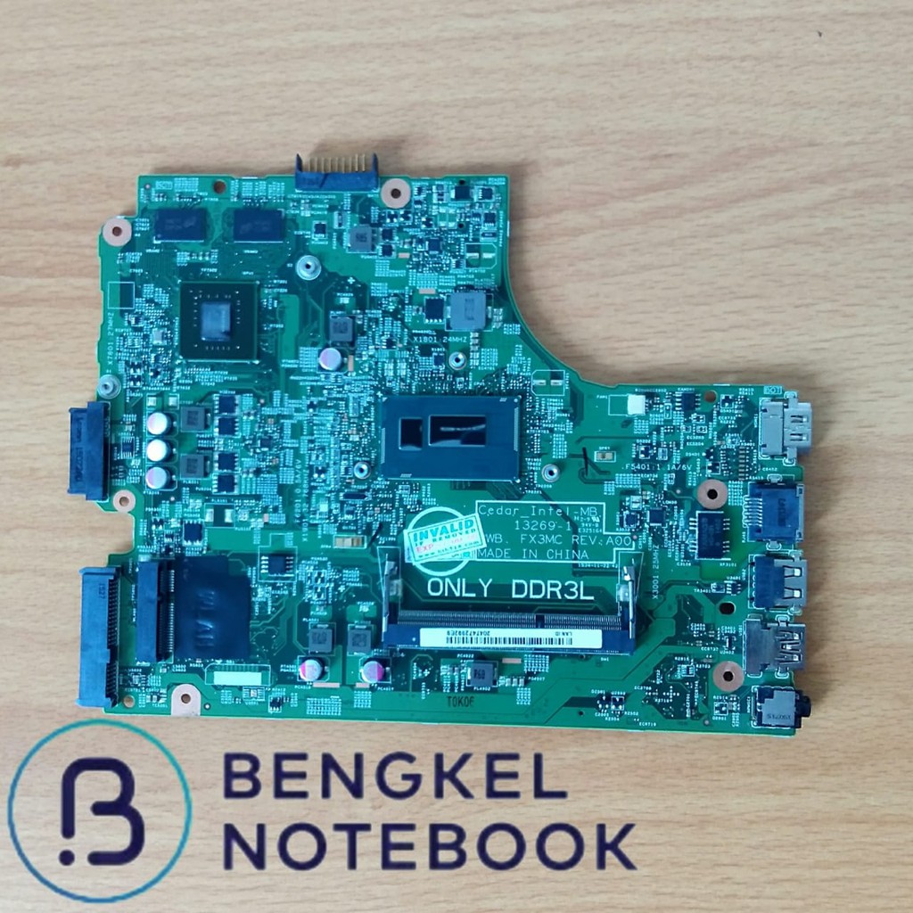 Jual Motherboard Dell 3442 3542 3443 3543 5748 Cedar-Intel-MB 13269-1 PWB FX3MC REV A00 Core i7 ...