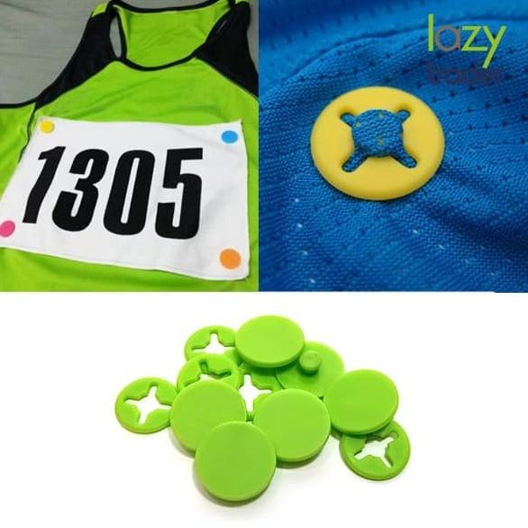 Jual Kancing BIB - Race Number BIB Button - Lari Marathon Run | Shopee ...