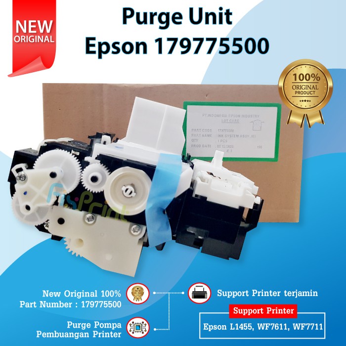 Jual Purge Unit Epson Printer L1455 WF7611 WF7711 179775500 New ...