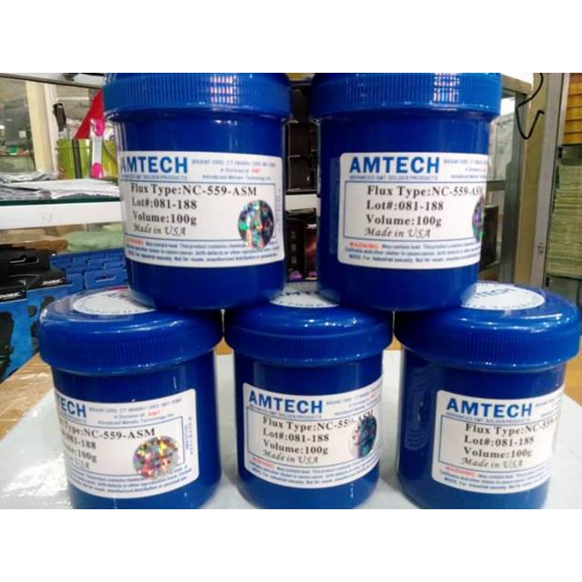 Jual Flux pasta AMTECH NC-559-ASM BIRU | Shopee Indonesia