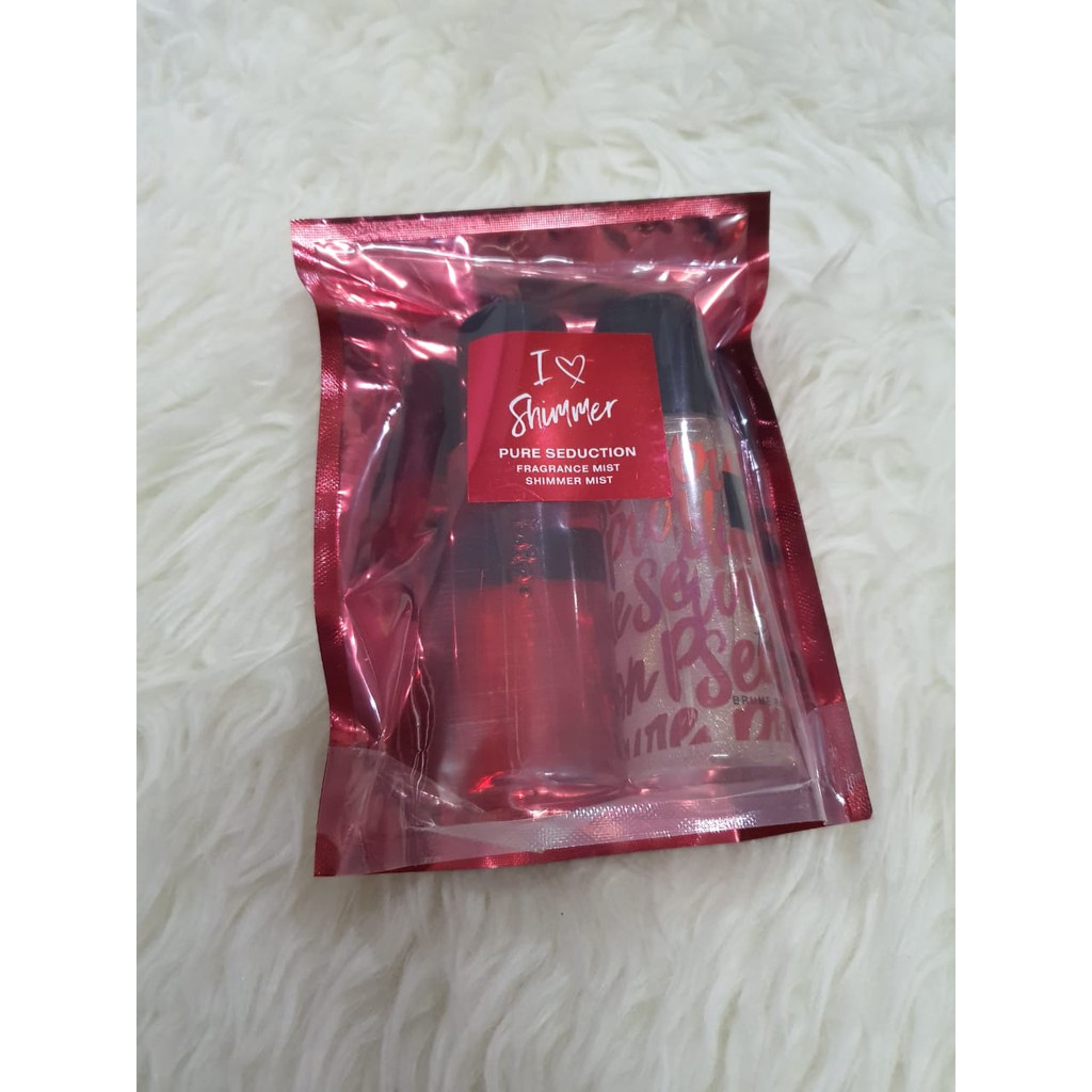 Jual Victoria Secret PURE SEDUCTION Body Mist (Gift Set Travel ...