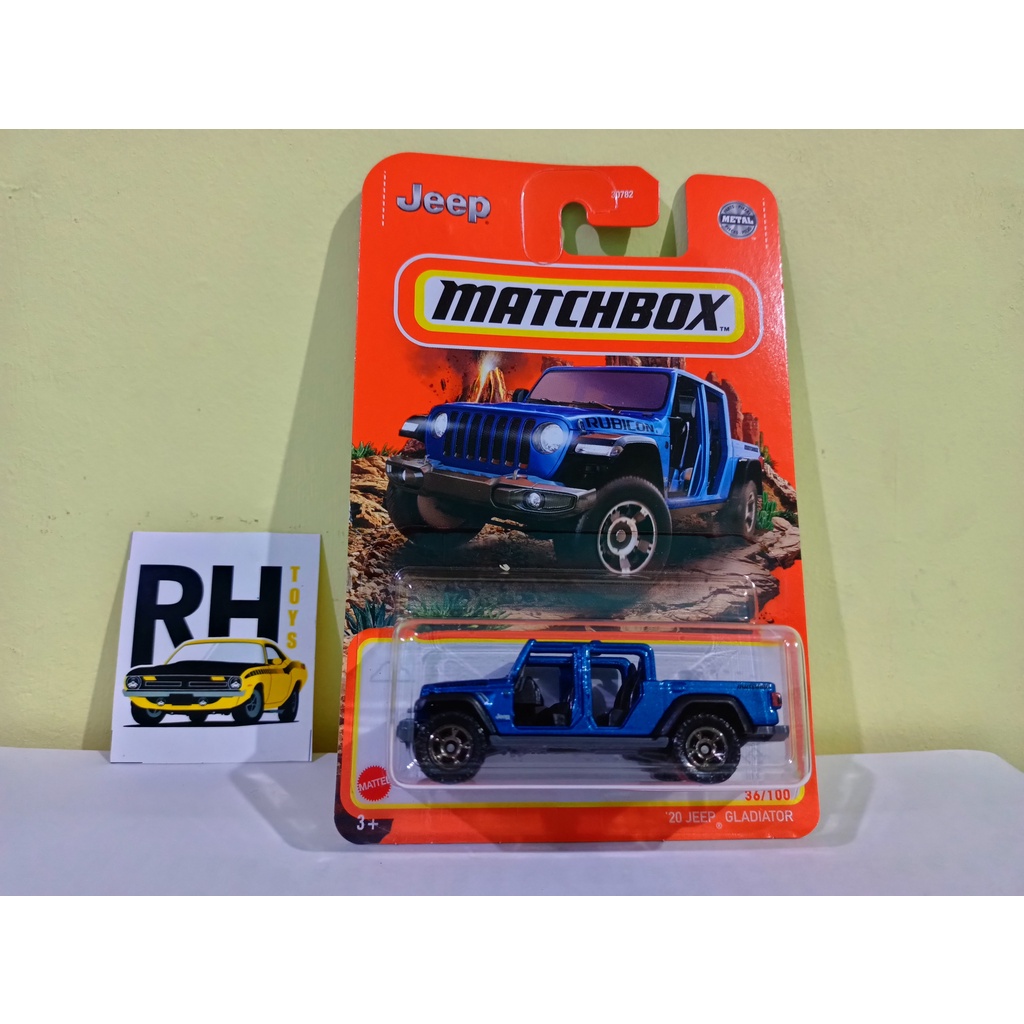 Jual Matchbox 20 Jeep Gladiator diecast mattel | Shopee Indonesia