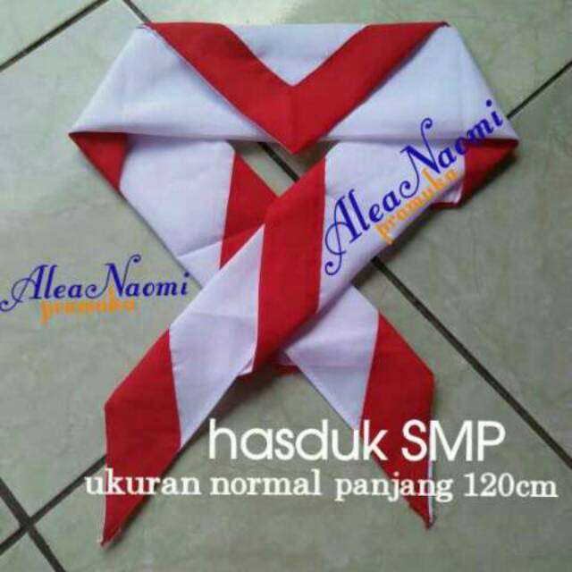 Jual Hasduk pramuka hasduk penggalang SMP panjang 120cm uk.normal ...