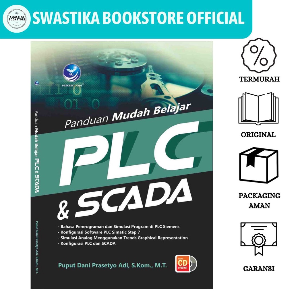 Jual Panduan Mudah Belajar PLC Dan Scada + cd | Shopee Indonesia