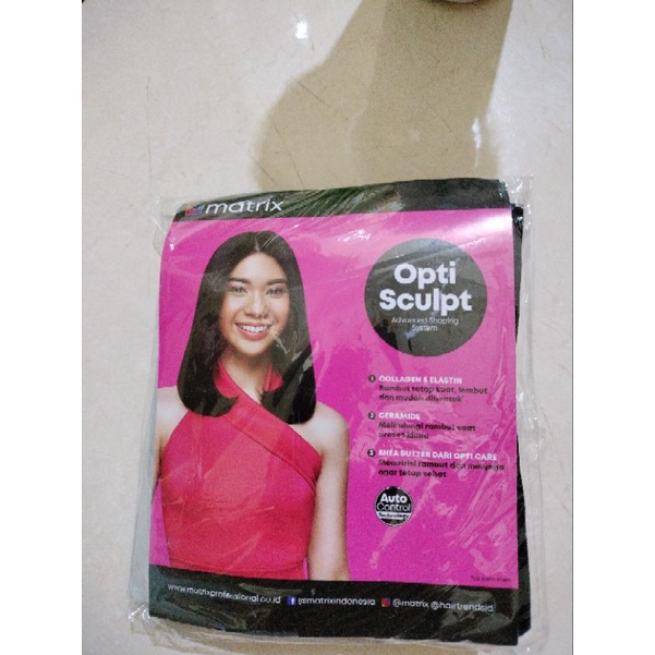 Jual MATRIX MINI OPTI SCULPT SMOOTING 125 Ml x 2 | Pelurus Rambut (Pink ...