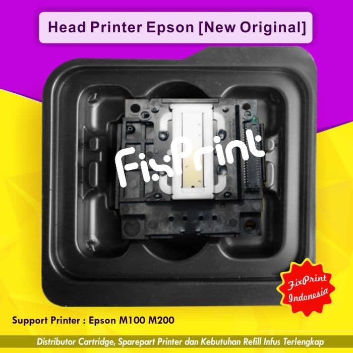 Jual Print Head Printer Epson M100 M200 Original- Head Epson m100 m200 ...