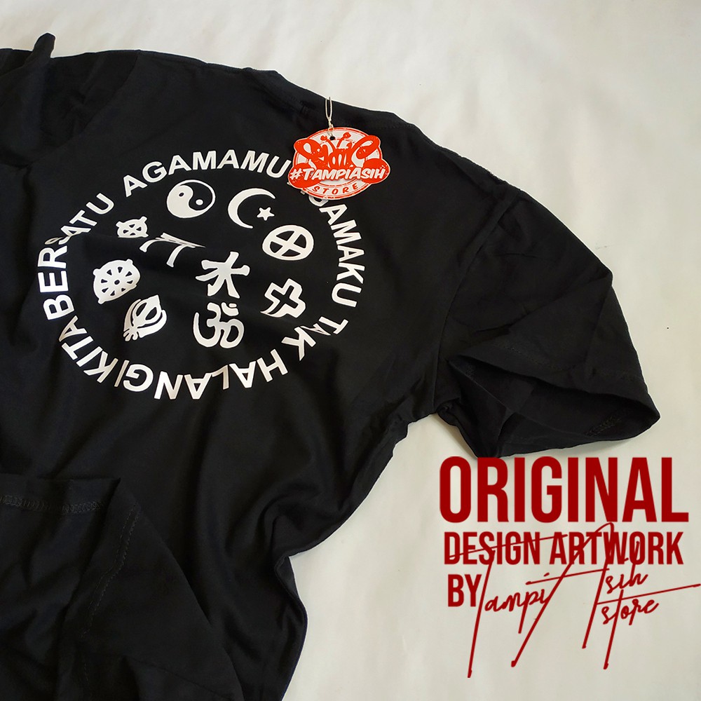 Jual UNI RELIGI - HITAM - LENGAN PENDEK - ORIGINAL MADE IN SLANKERS ...