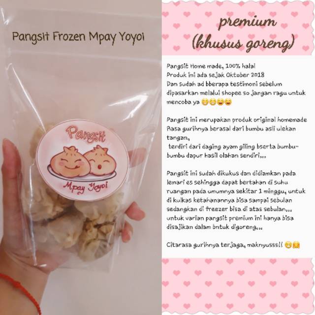 Jual Pangsit frozen goreng (khusus area semarang) | Shopee Indonesia
