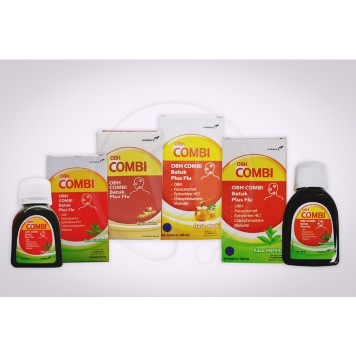 Jual OBH Combi Plus Batuk Flu 60 ml all varian | Shopee Indonesia