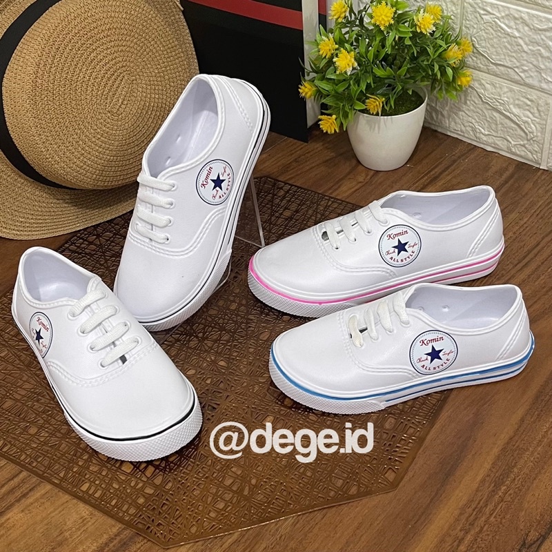 Jual sepatu jelly putih anak polos ringan dan empuk / sepatu sekolah ...
