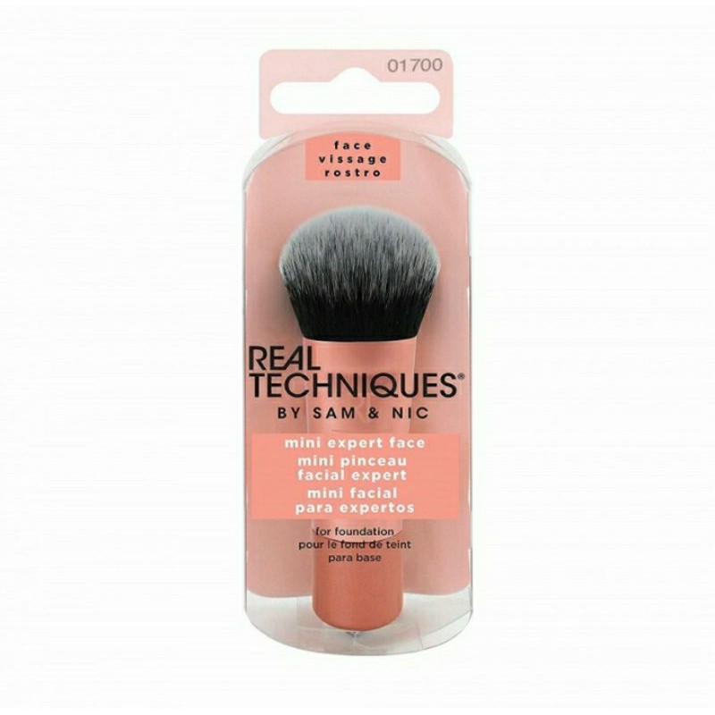 Jual Real Techniques mini expert face for foundation | Shopee Indonesia