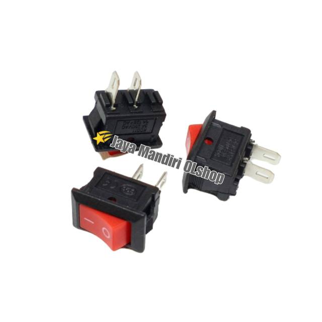 Jual Saklar Rocker Switch Mini ON - OFF 2 Pin / Switch Mini 2 Kaki ...