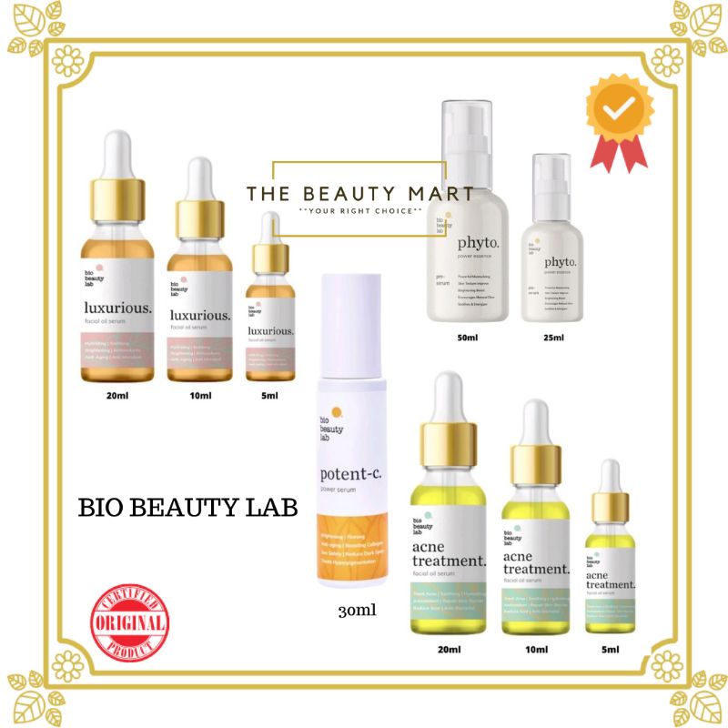 Jual Bio Beauty Lab Luxurious &Acne Treatment Healing Facial Oil Serum ...