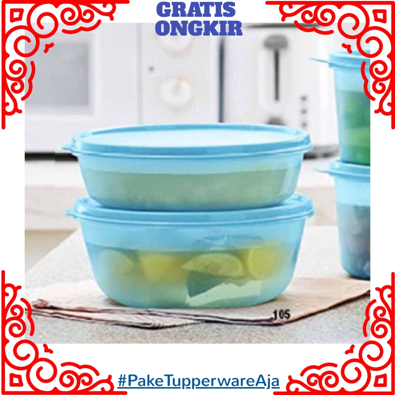 Jual Wadah Sayur Tupperware - Toples Makanan Serbaguna 2pc Kedap Udara ...