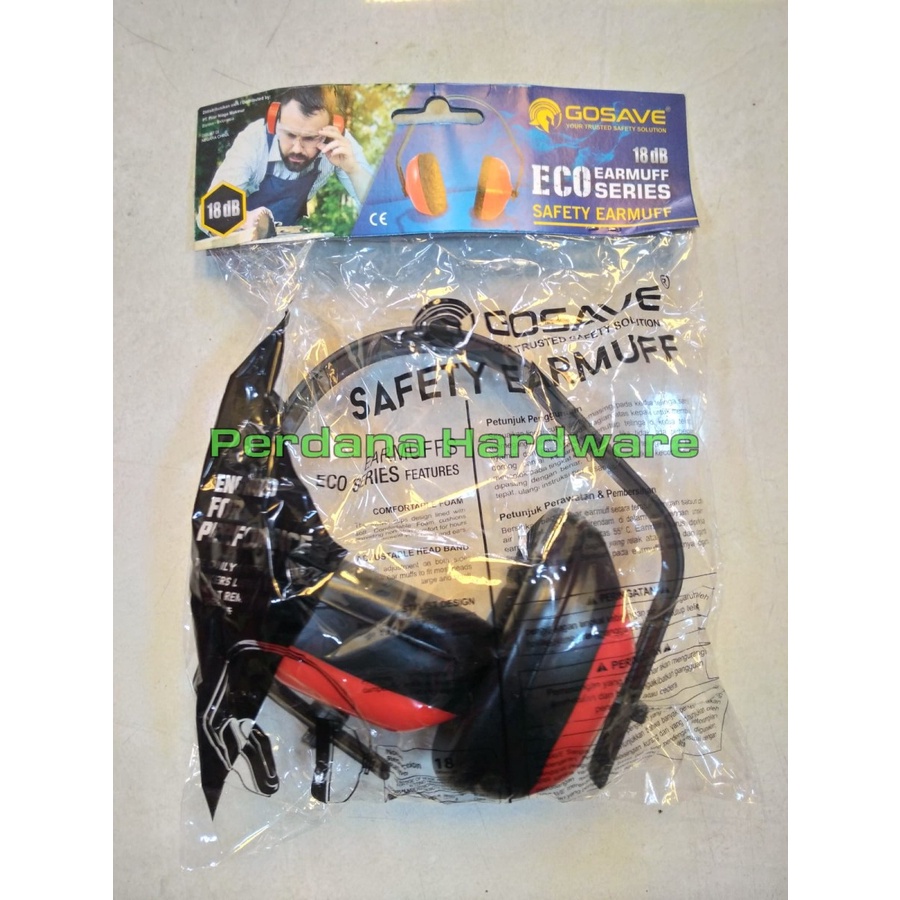 Jual Ear Muff Earmuff 18db Pelindung Telinga Safety Ear Protector ...