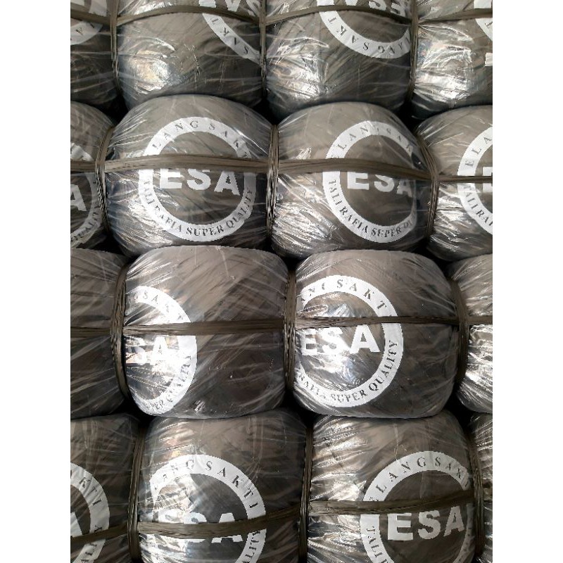 Jual Tali Rafiah, Tali Rafia, Tali Rapiah Plastik Hitam 800gram / 900 ...