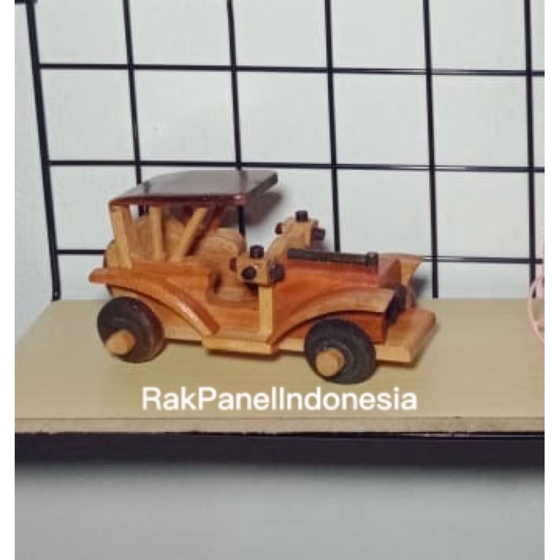 Jual MINIATUR MOBIL KAYU aesthetic menambah daya tarik | Shopee Indonesia