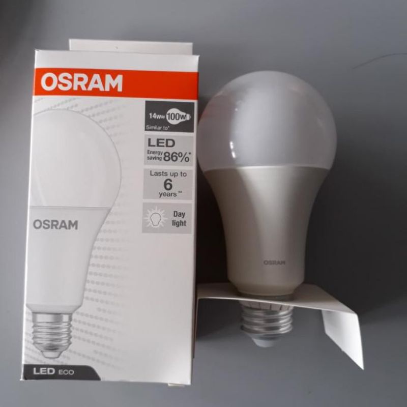 Jual OSRAM LAMPU LED BULB BOHLAM 14W 14WATT 14 WATT ORIGINAL - PUTIH ...