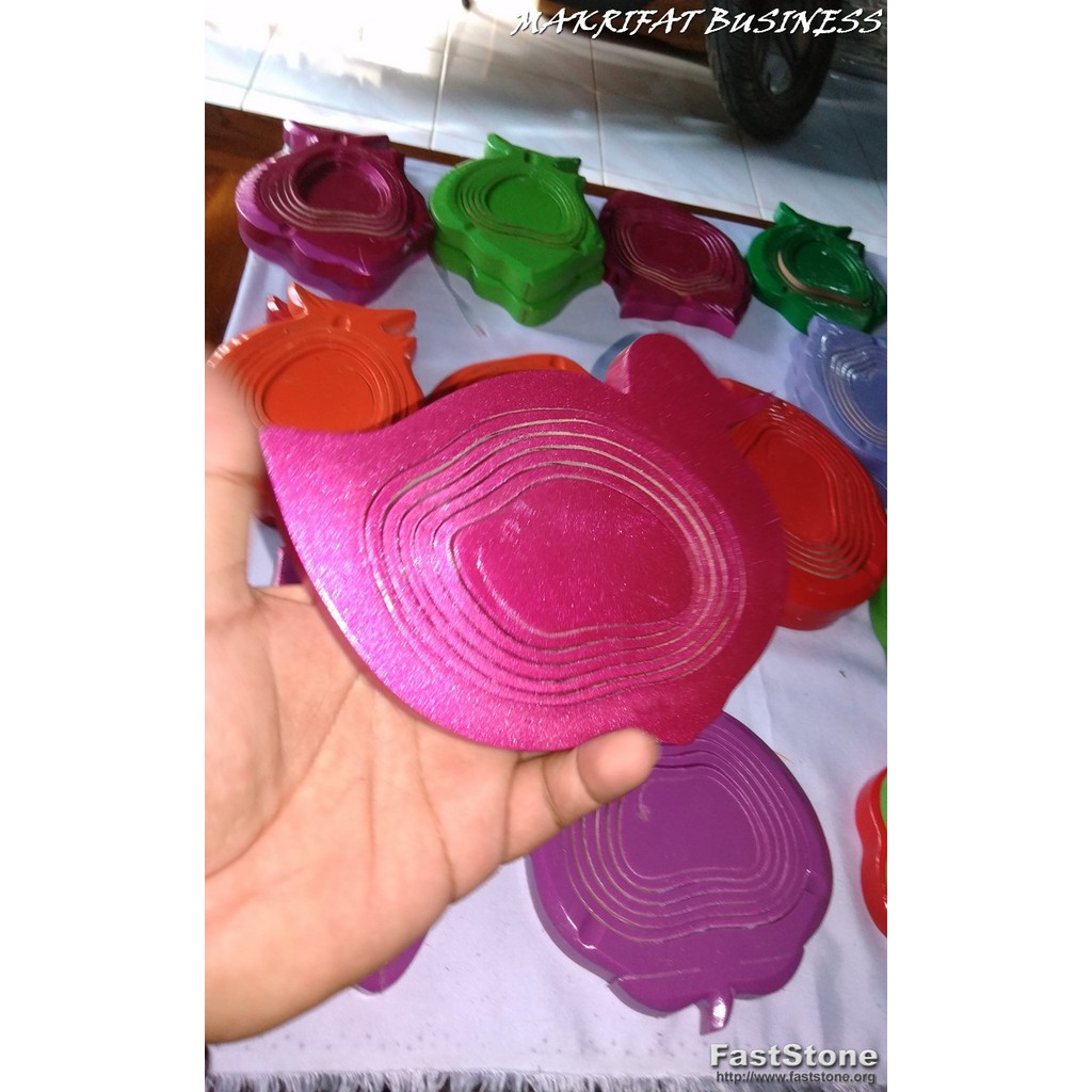 Jual Produk Asbak KAYU MAHUNI Terlaris Model Angsa Pink 01 by Intan ...